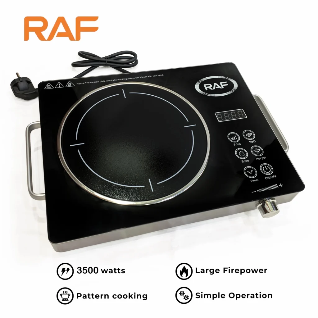 Electric Infrared Cooker R.8019 - Hot Plate & Stove R.8019 - RAF Appliances
